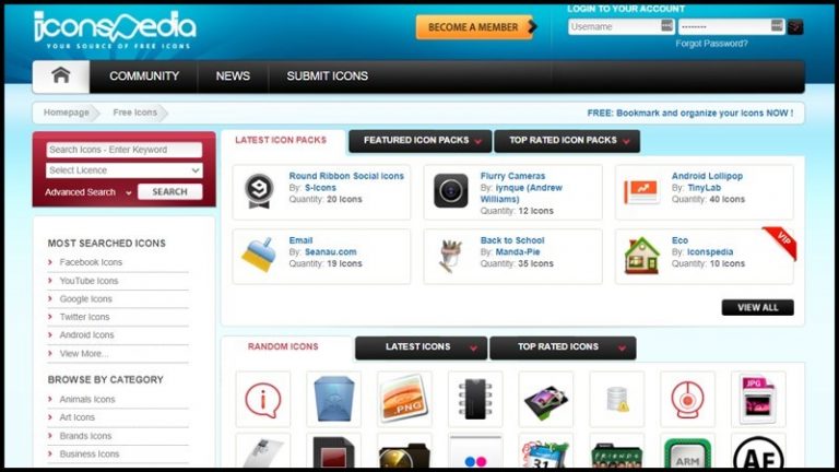 19 trang web tải icon miễn phí tốt nhất cho dân thiết kế – MISSKICK
