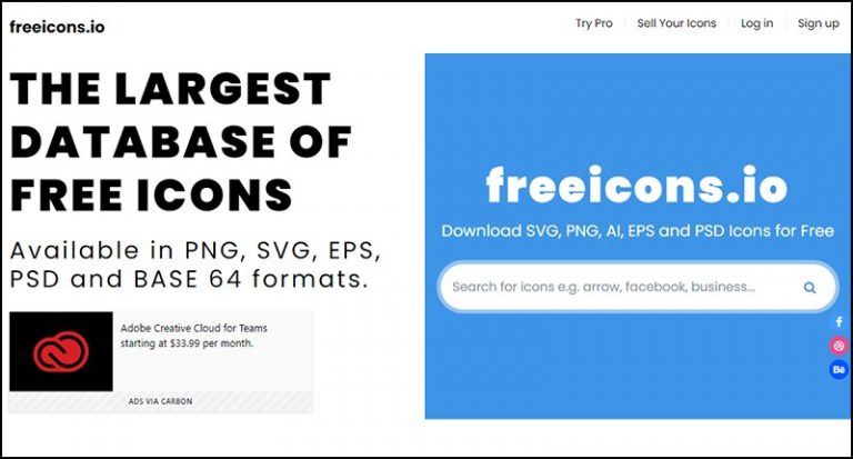 19 trang web tải icon miễn phí tốt nhất cho dân thiết kế – MISSKICK