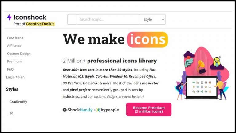 19 trang web tải icon miễn phí tốt nhất cho dân thiết kế – MISSKICK