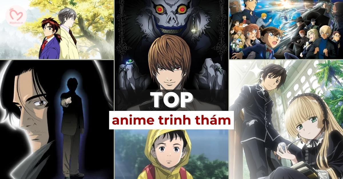 Top 15 phim anime trinh thám Nhật Bản hay, hấp dẫn nhất